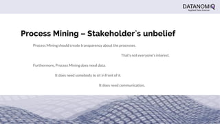 Process Mining - How to survive the Pitch in front of the Management Board | PPT