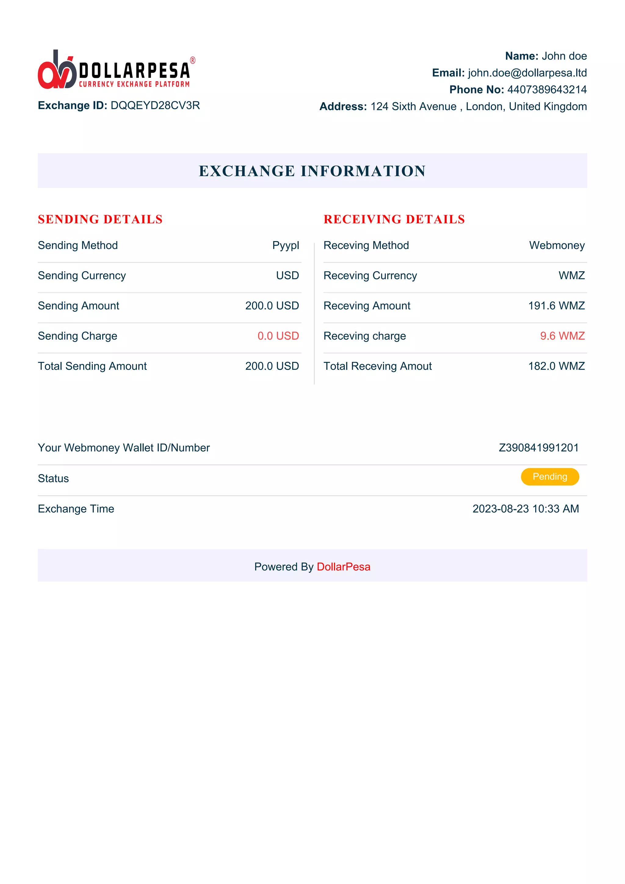 Bank Statement | PDF | Currencies | Economy