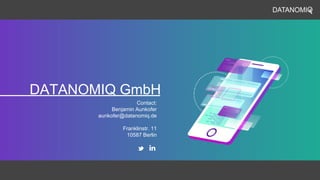 DATANOMIQ Qualification & Certification | PPT