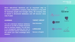 DATANOMIQ Qualification & Certification | PPT