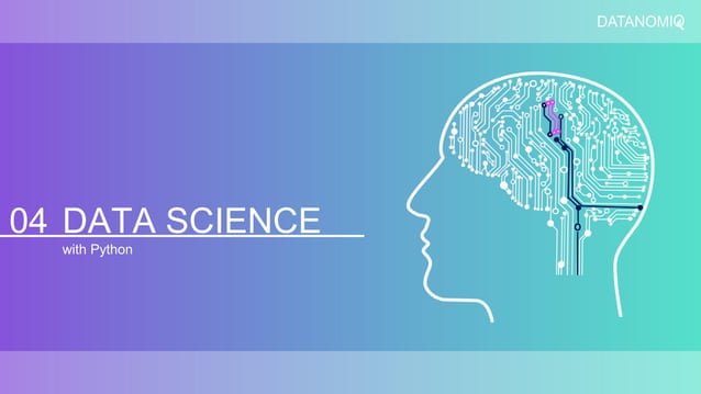 DATANOMIQ Qualification & Certification | PPT