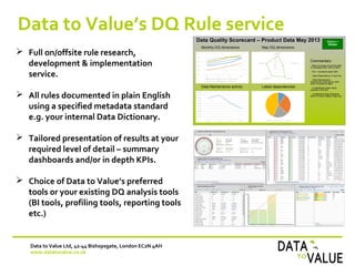 Data Quality Rules introduction | PPT
