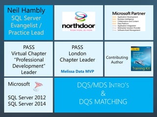 Dqs mds-matching 15042015 | PPT