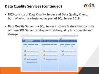 DQS & MDS in SQL Server 2016 | PDF