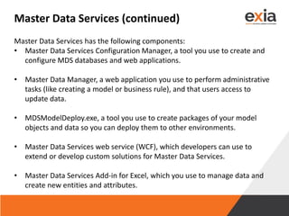 DQS & MDS in SQL Server 2016 | PDF
