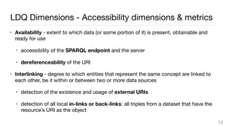Linked Data Quality Assessment: A Survey | PPT