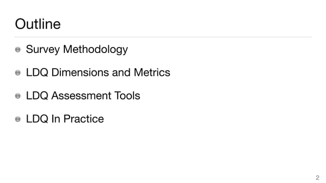 Linked Data Quality Assessment: A Survey | PPT