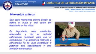 MODELO INTEGRADOR DE LA EDUCACIÓN INFANTIL | PPTX