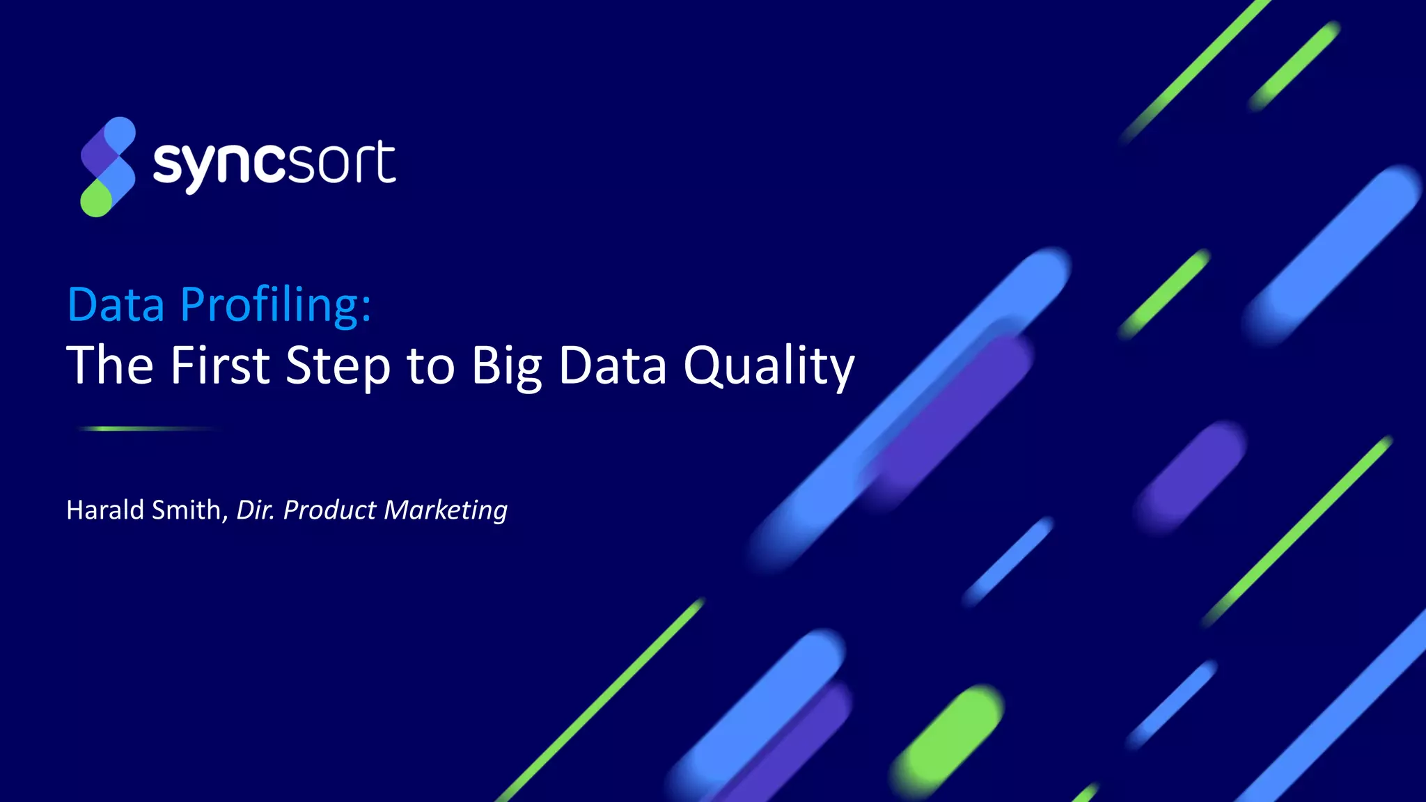 Data Profiling: The First Step to Big Data Quality | PDF