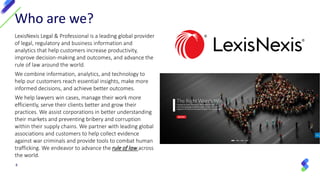 Driving Business Value with Address Validation at LexisNexis | PPT