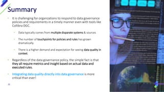 Unlocking Greater Insights with Integrated Data Quality for Collibra | PPT