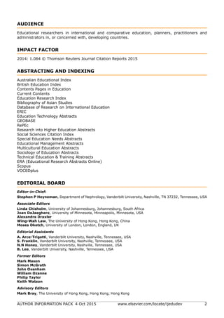 Ejournal 11 international journal of educational | PDF