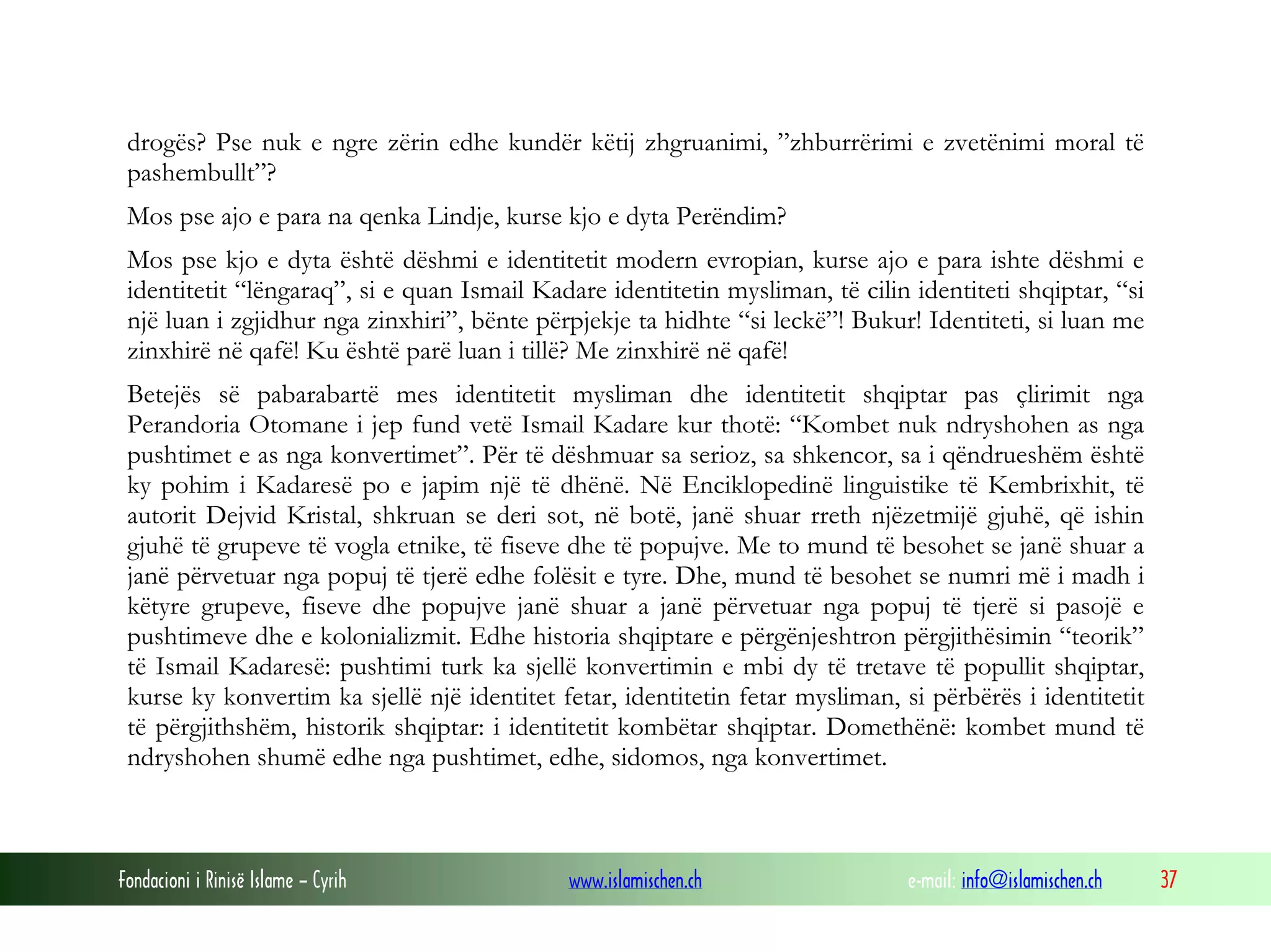 Dr. rexhep qosja takimi i madh | PDF