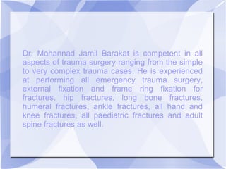 Dr. mohannad jamil barakat | PPT