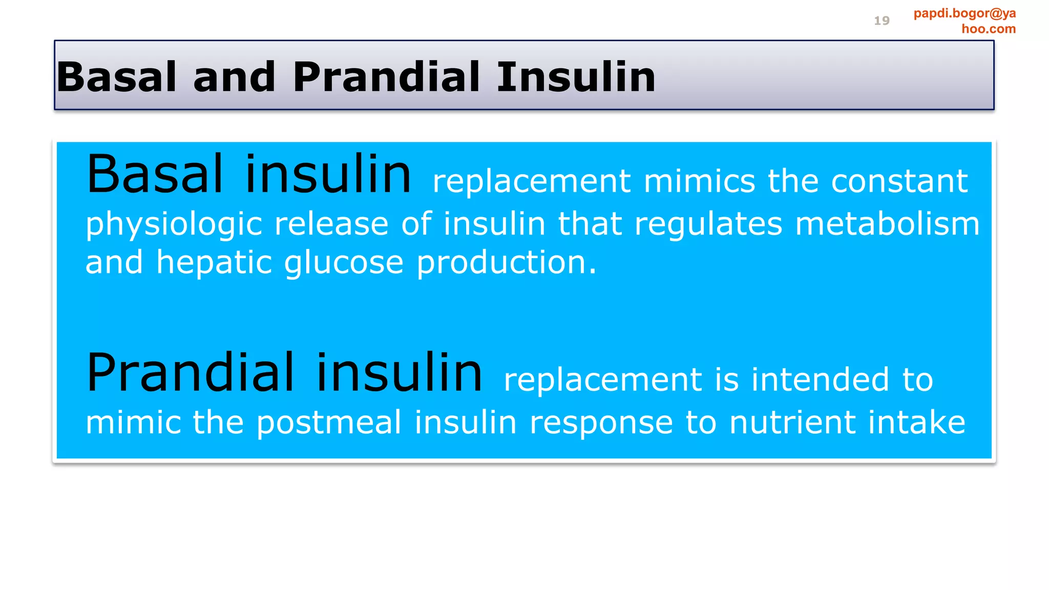 Insulin Initiation : When We should Start with Basal Insulin? | PPSX