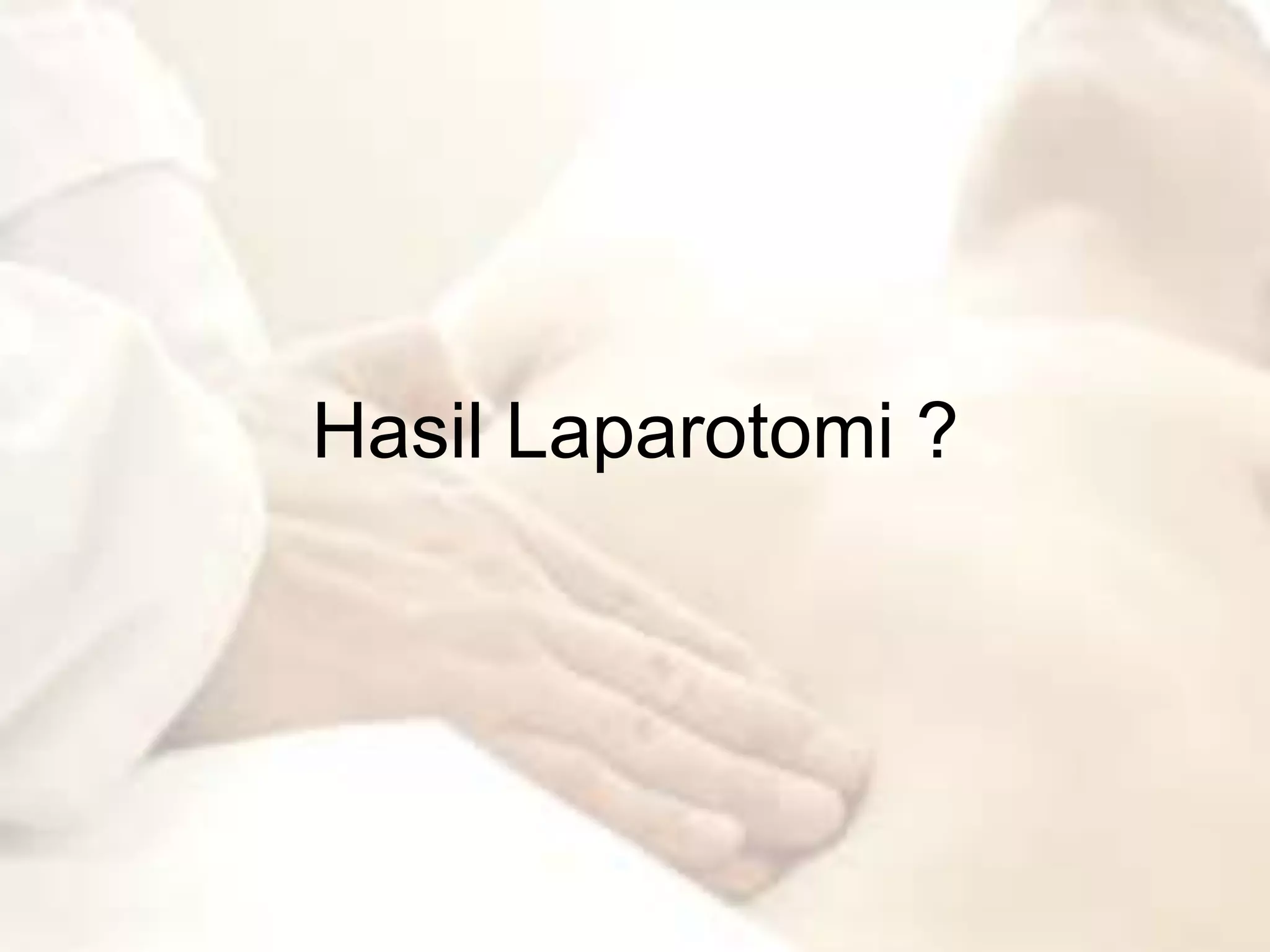 Diagnosa dan Manajemen Nyeri Abdomen Akut | PPSX