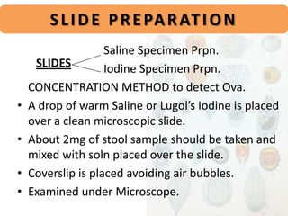 STOOL EXAMINATION | PPTX