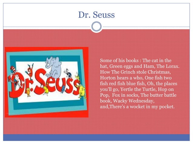 Dr.seuss | PDF