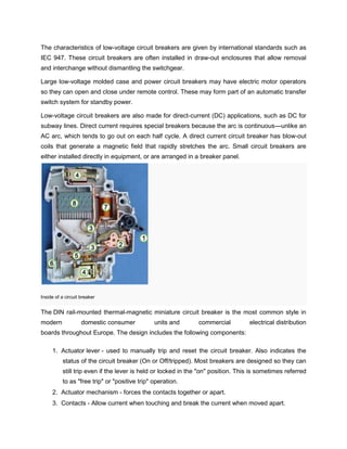 circuit breaker | PDF | Free Download
