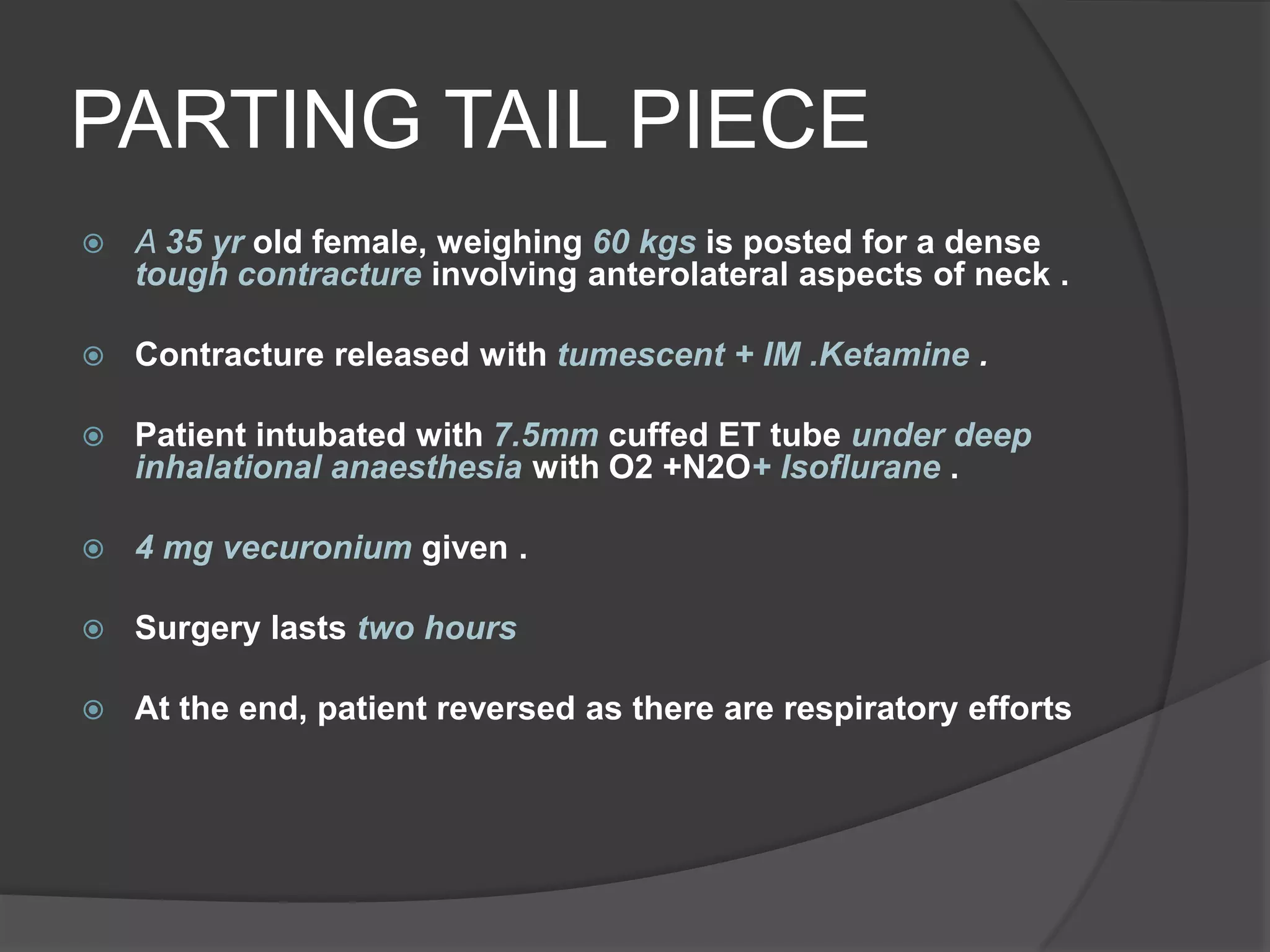 Post Burn Contracture Neck | PPT