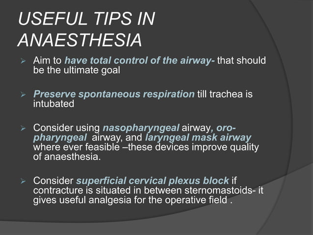 Post Burn Contracture Neck | PPT