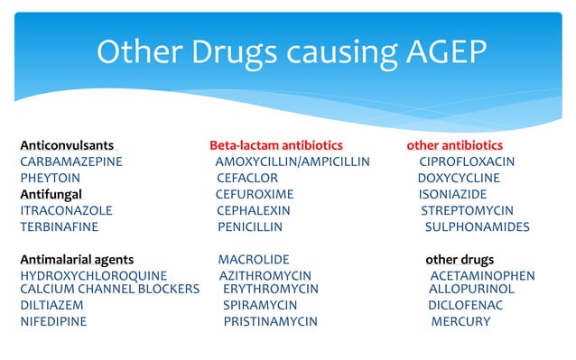 DRESS AND AGEP | PPTX | Infectious Diseases | Diseases and Conditions