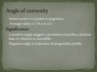 Cephalometric Analysis in Orthodontics | PPTX