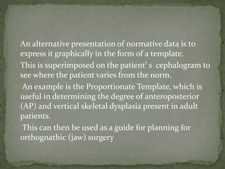 Cephalometric Analysis in Orthodontics | PPTX