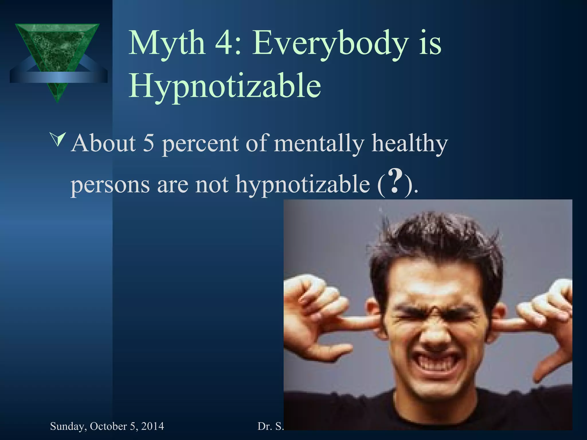 Dr. krishnan's introduction to hypnosis | PPT