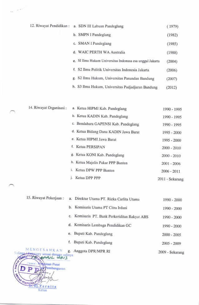 Dr. h. achmad dimyati natakusumah, sh, mh, m.si