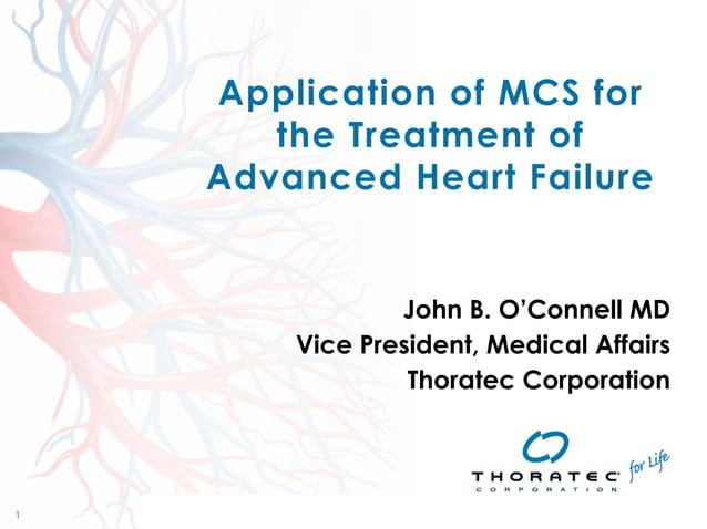 Application of MCS for the Treatment of Advanced Heart Failure | PDF ...