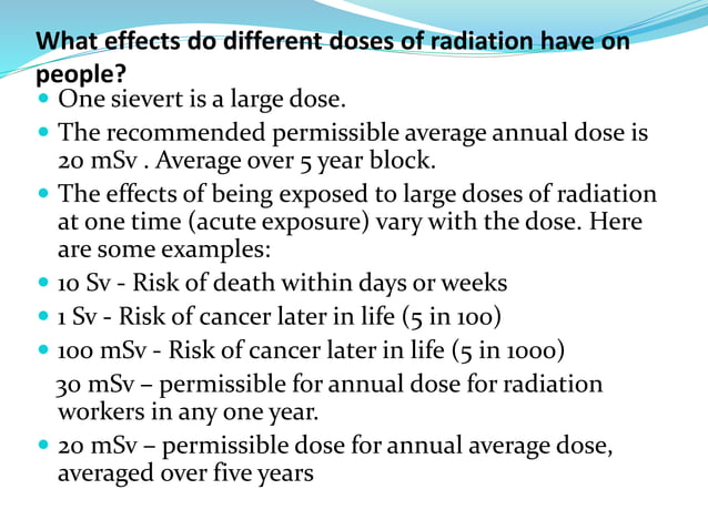 MEASUREMENT OF IONIZING RADIATION AND UNITS | PPTX | Physics | Science