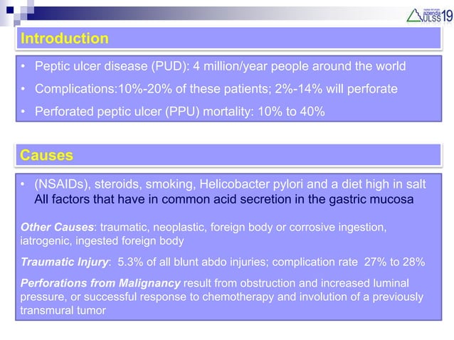 Laparoscopic Management of Emergency UpperGI Perfofations | PPT