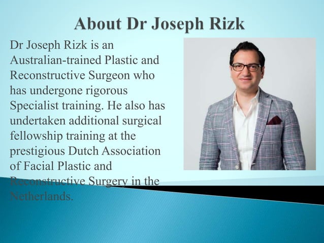 Dr. joseph rizk | PPT