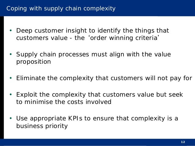 Dr. Martin Christopher “Managing Supply Chain Complexity in an Age of…