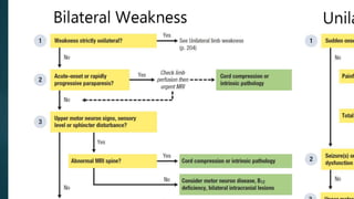 unilateral & bilateral limb weakness , stroke approach | PPTX