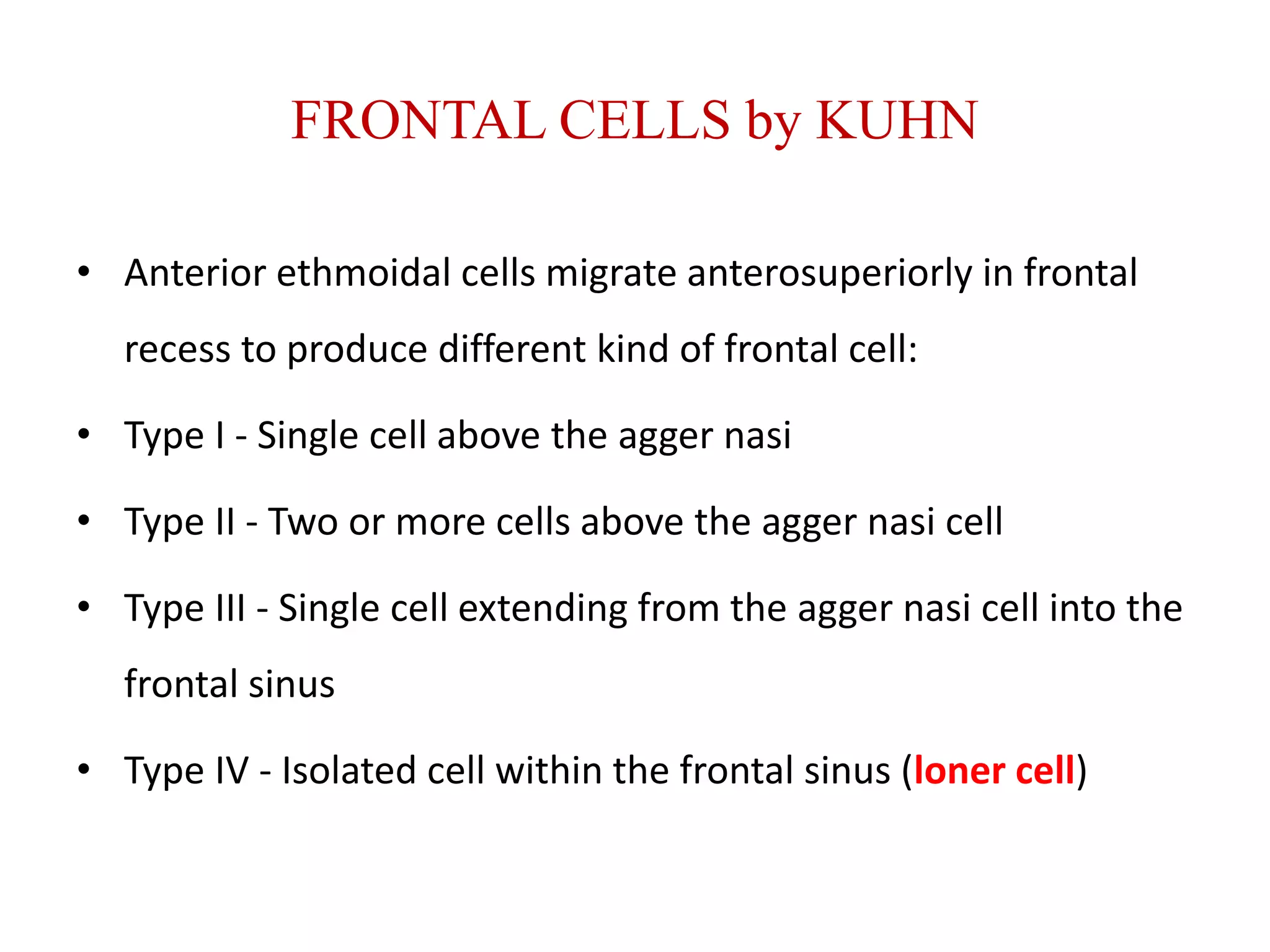 surgical approaches to frontal sinus ppt | PPTX