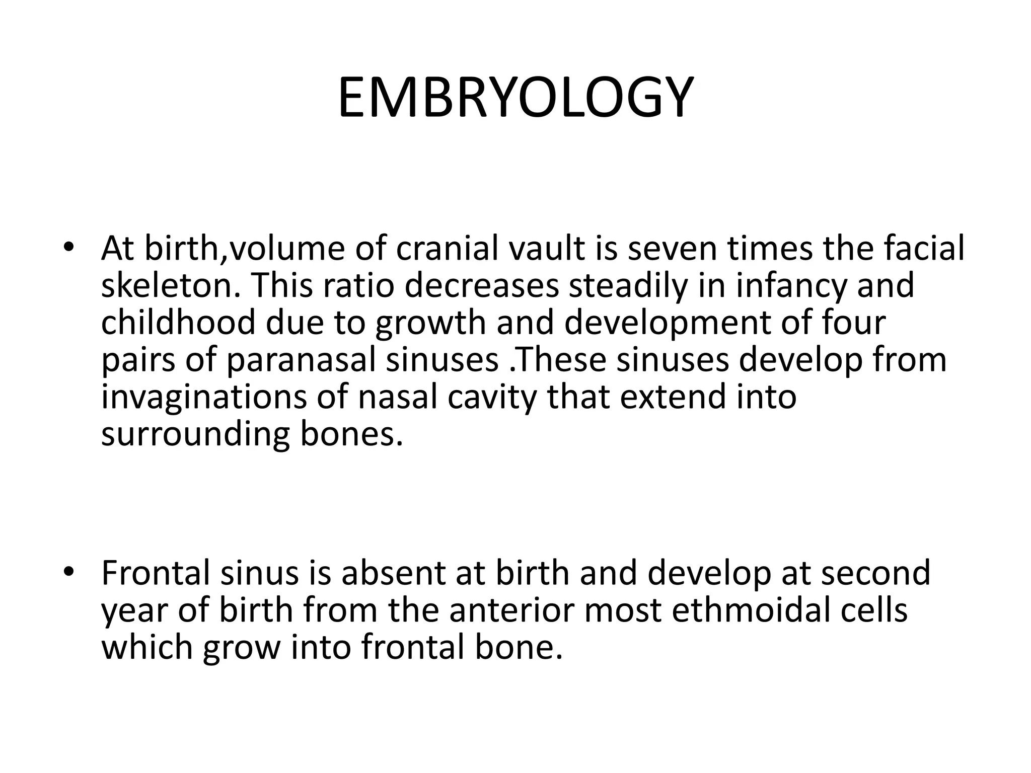 surgical approaches to frontal sinus ppt | PPTX