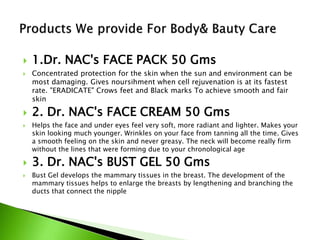 Dr.nac herbals | PPT