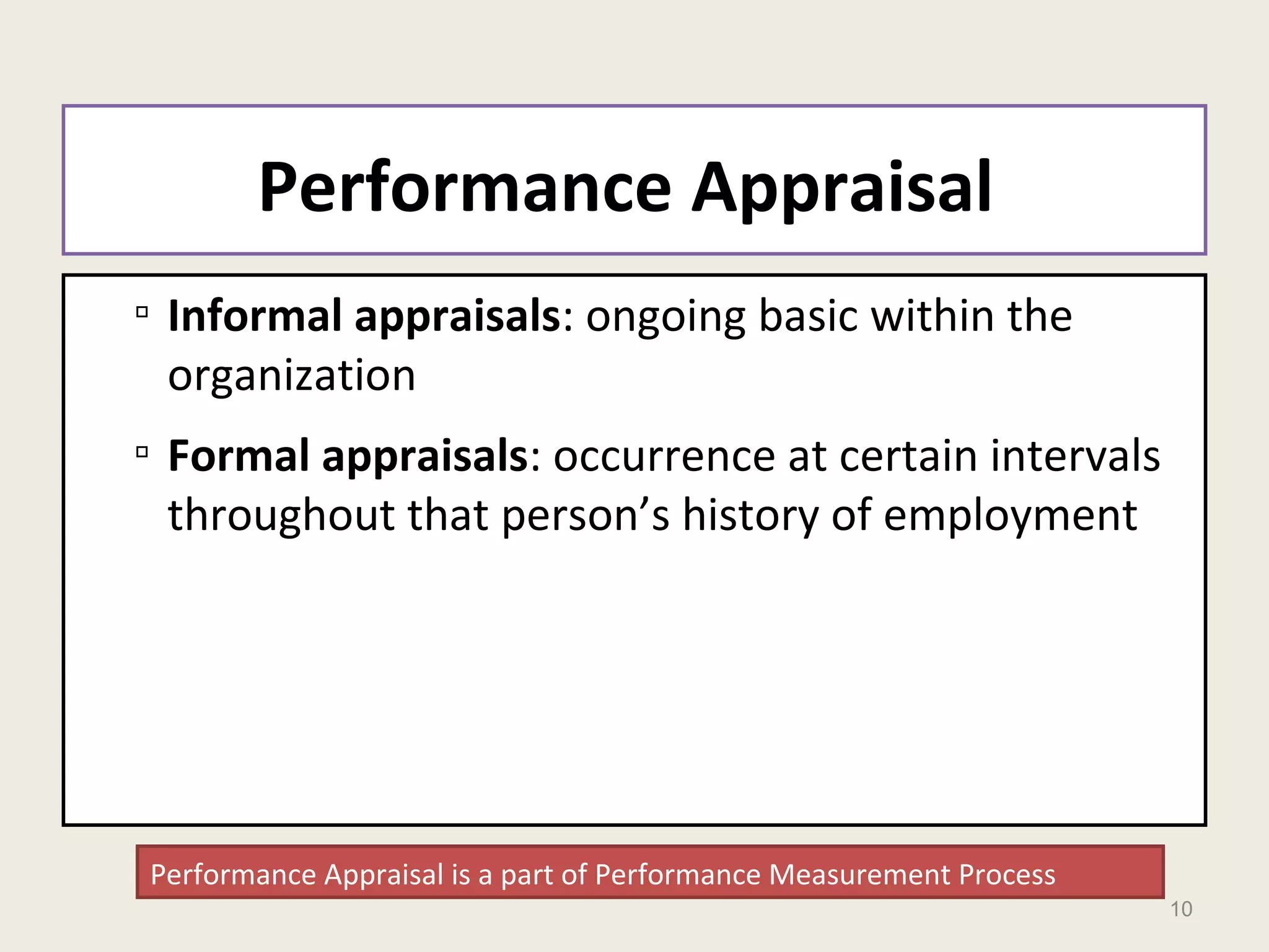 Performance Management and Performance Appraisals | PPT