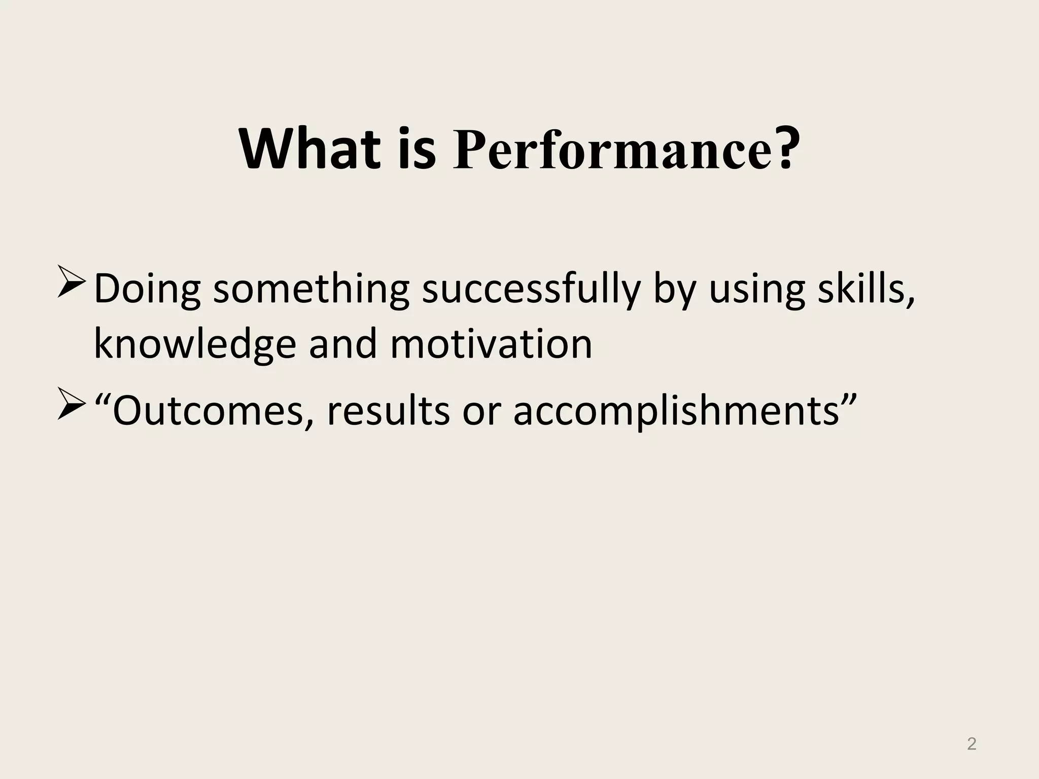 Performance Management and Performance Appraisals | PPT