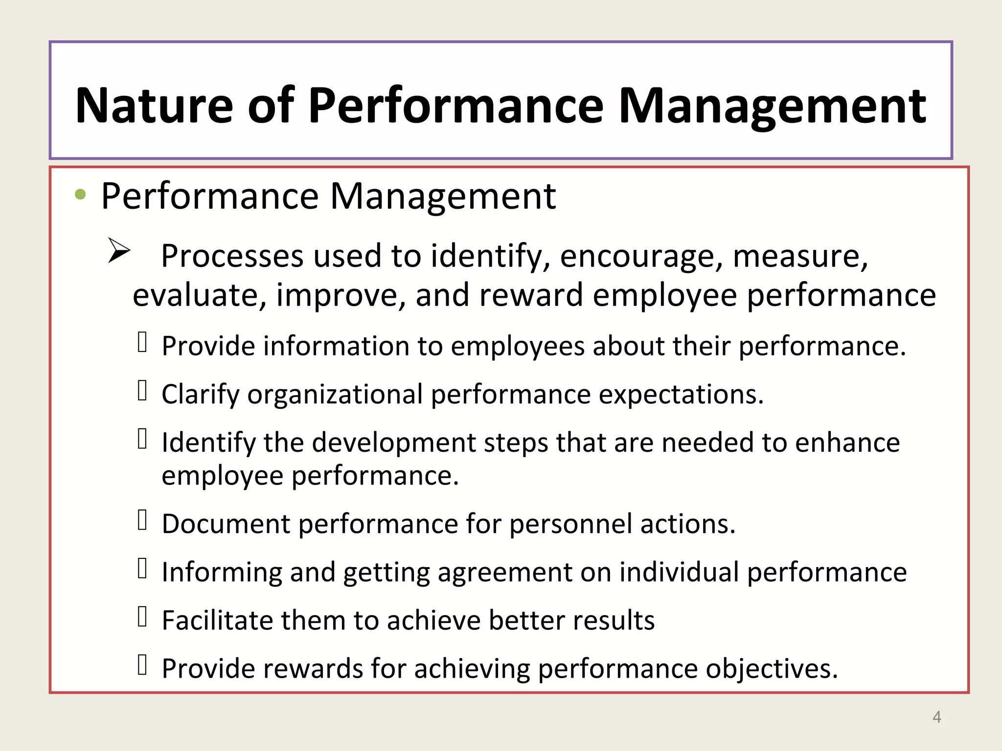 Performance Management and Performance Appraisals | PPT