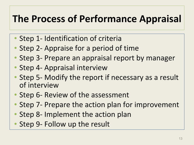Performance Management and Performance Appraisals | PPT