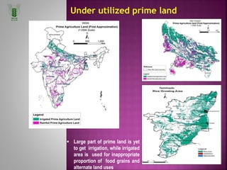 Land resource inventory of India for development of sustainable ...