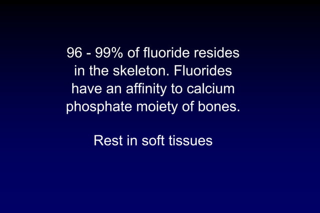 Fluorosis in India with its preventive measurement | PPT