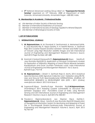Dr.m.rajamanickam cv 2016 | DOC