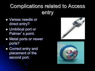 Dr. mahesh patwardhan complications of laparoscopic surgery | PDF
