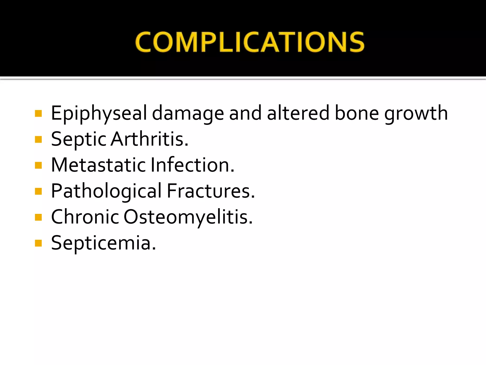 Bone Infections | PPT