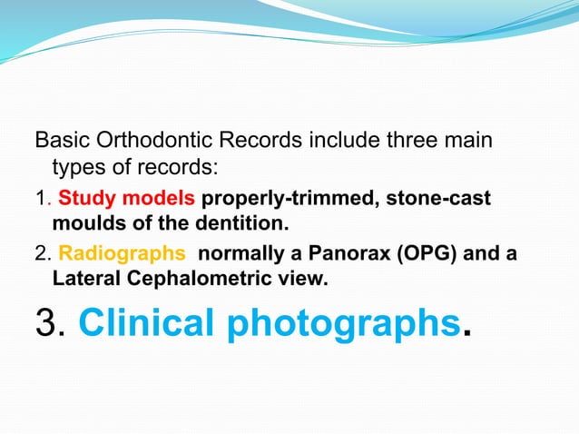 Clinical Digital Photography in Orthodontics | PPTX | Cameras and Camcorders | Consumer Electronics