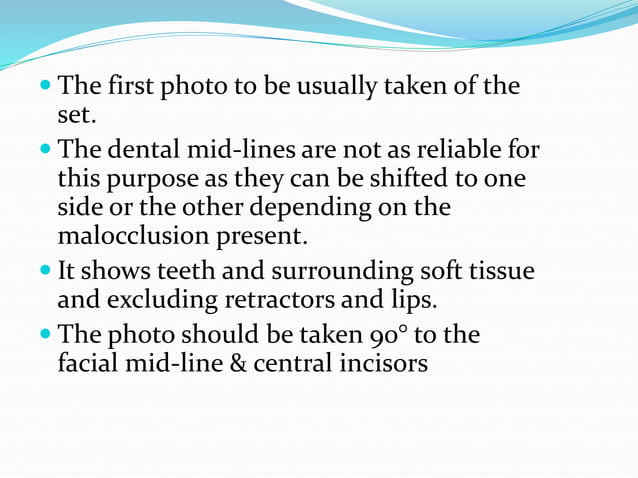 Clinical Digital Photography in Orthodontics | PPTX | Cameras and ...
